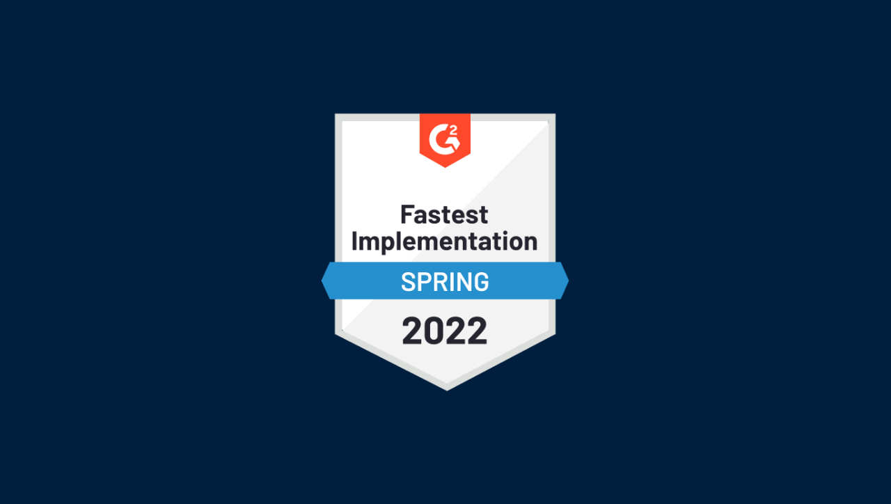 Talkoot named Fastest Implementation in G2’s Spring report