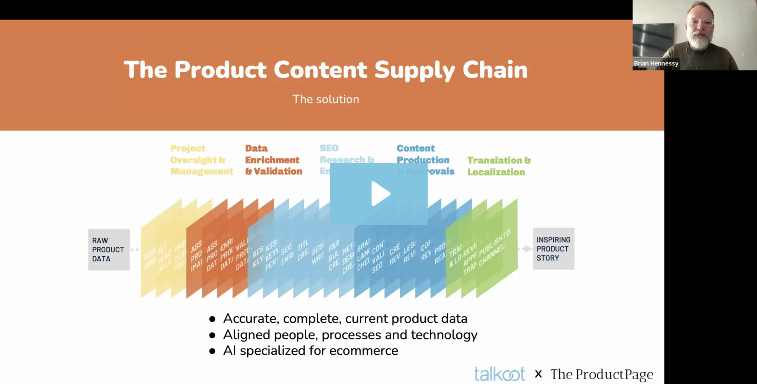 Webinar Replay: Product data is the fuel for ecommerce success - Talkoot